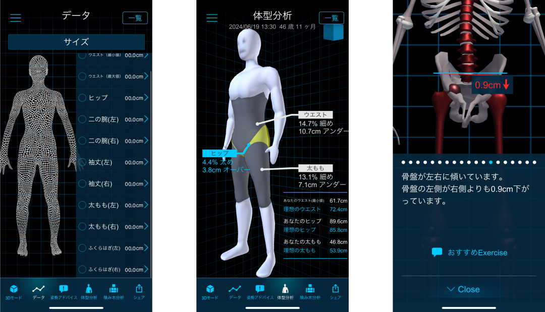 3Dボディスキャナー｜3D計測でカラダを可視化｜株式会社ビーツ（BEEATS）