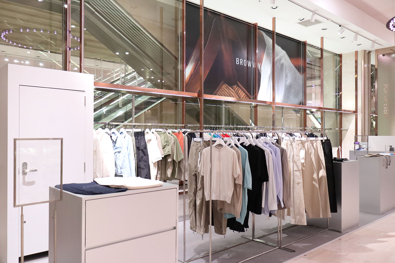 「BROWNYARD」ポップアップストア｜大丸梅田店 | 株式会社ビーツ（BEEATS）